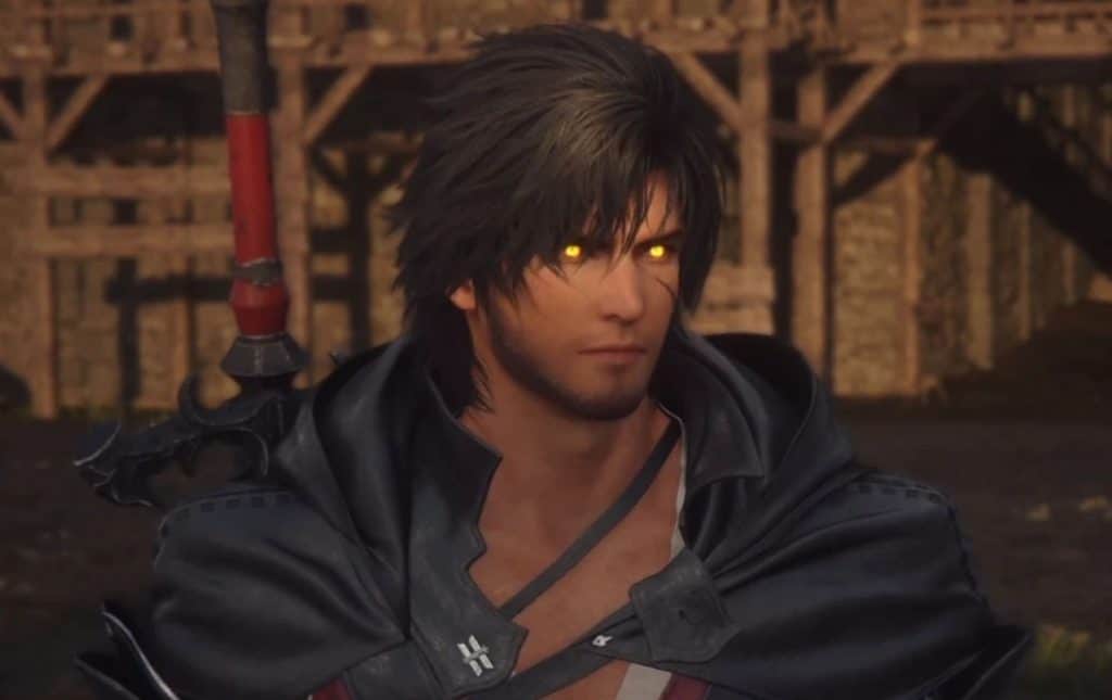 Ifrit's eyes on Clive v1.0 | Final Fantasy 16 Mod